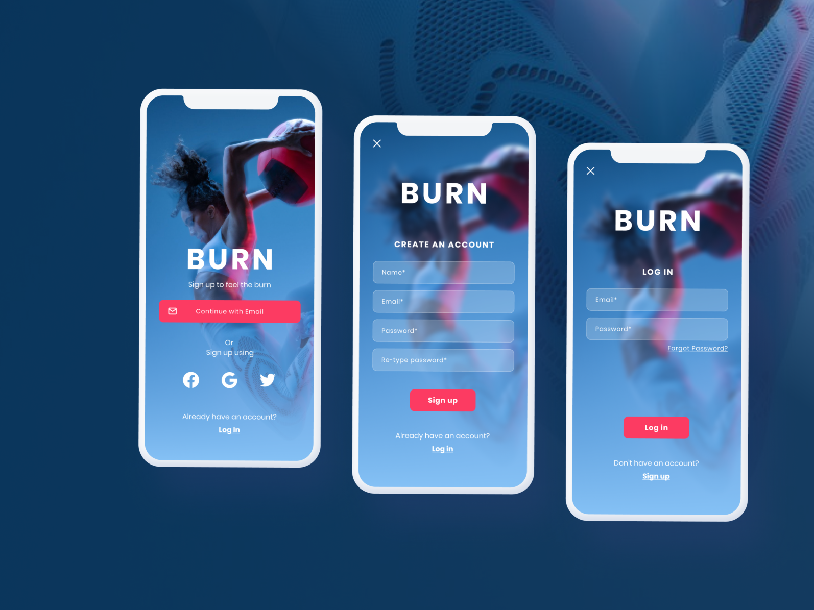 Daily UI 👟Sign Up Page by Laana Popat on Dribbble