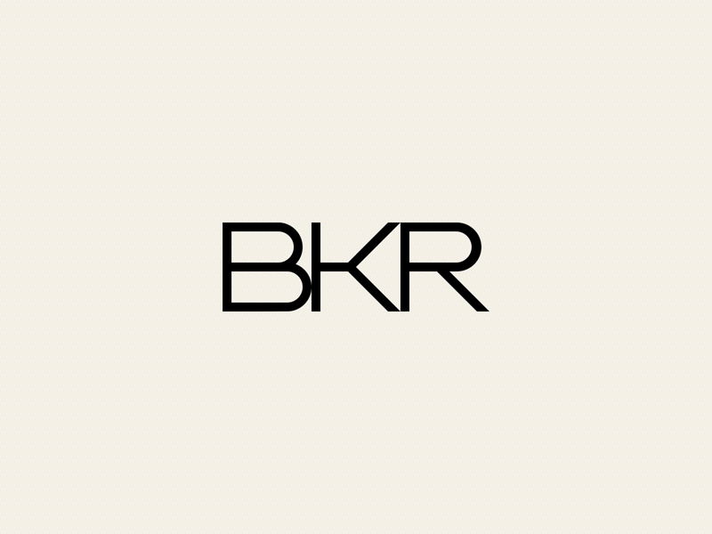 BKR animated logo by Dima Hamayunau on Dribbble