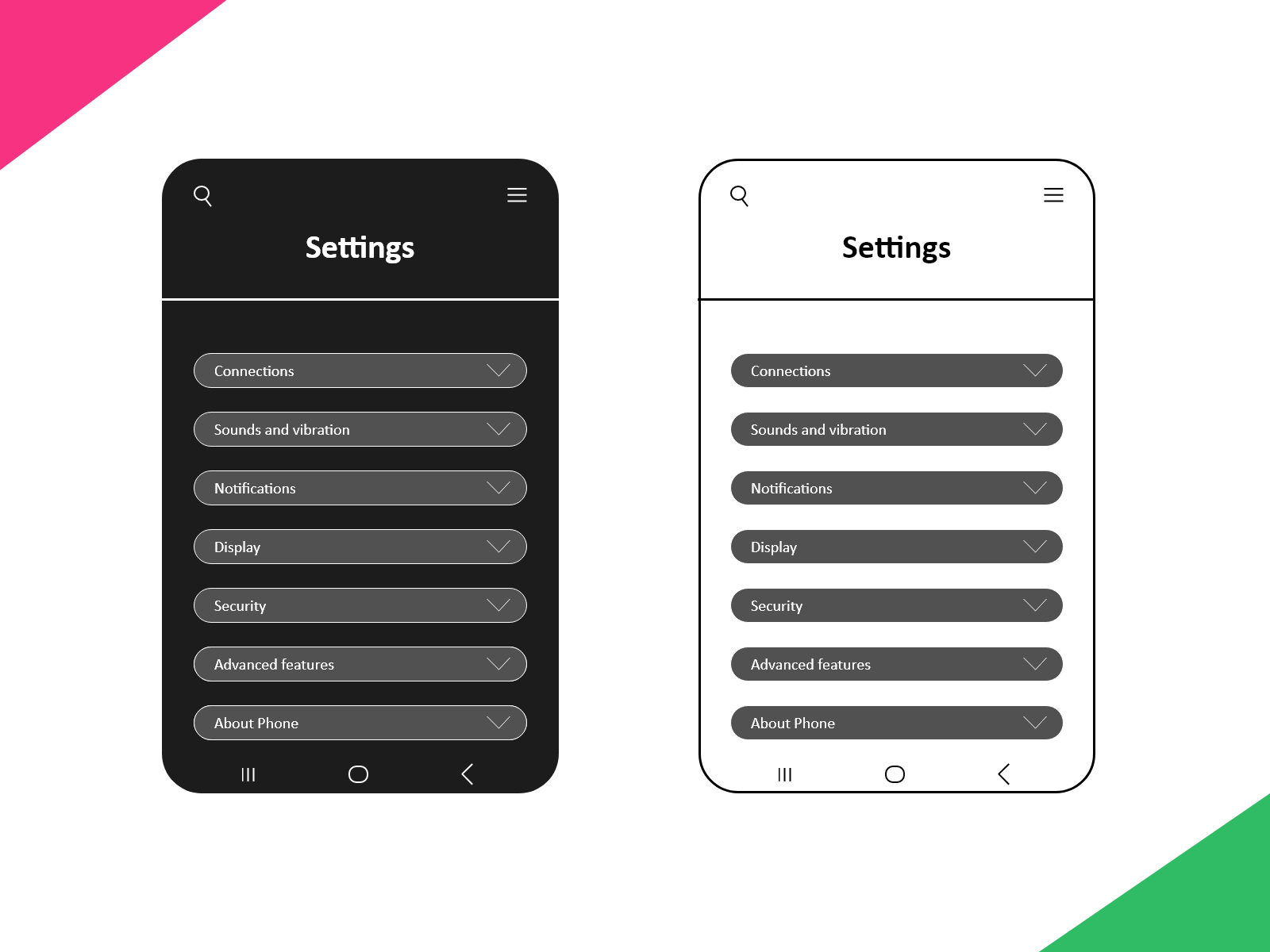 Daily ui challenge #007 Setting Page by Himanshu Pandey on Dribbble