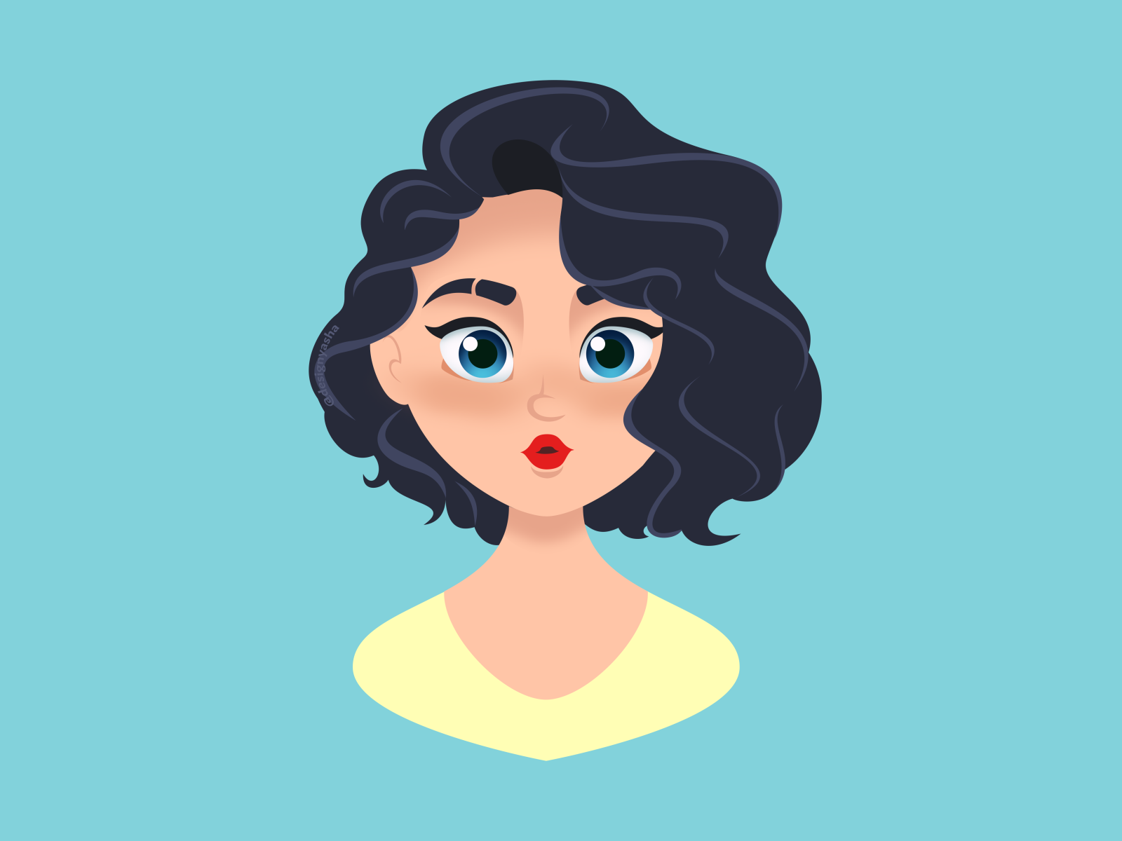 Character Vector Illustration by designyasha on Dribbble