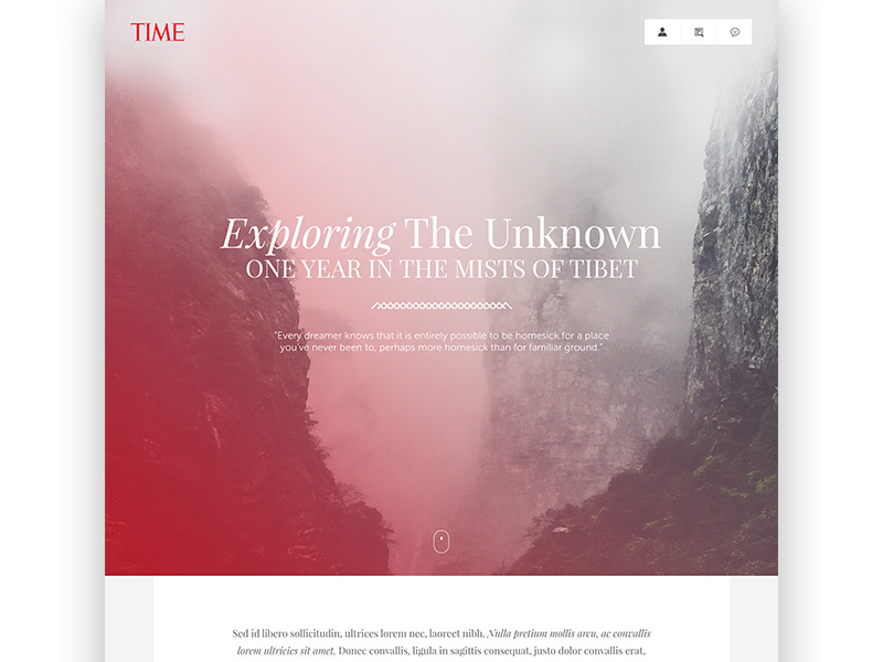 TIME Digital Cover by Brunson Sayes on Dribbble