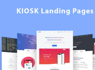 Kiosk - React Next JS App & Portfolio Landing Pages by LettStartDesign ...