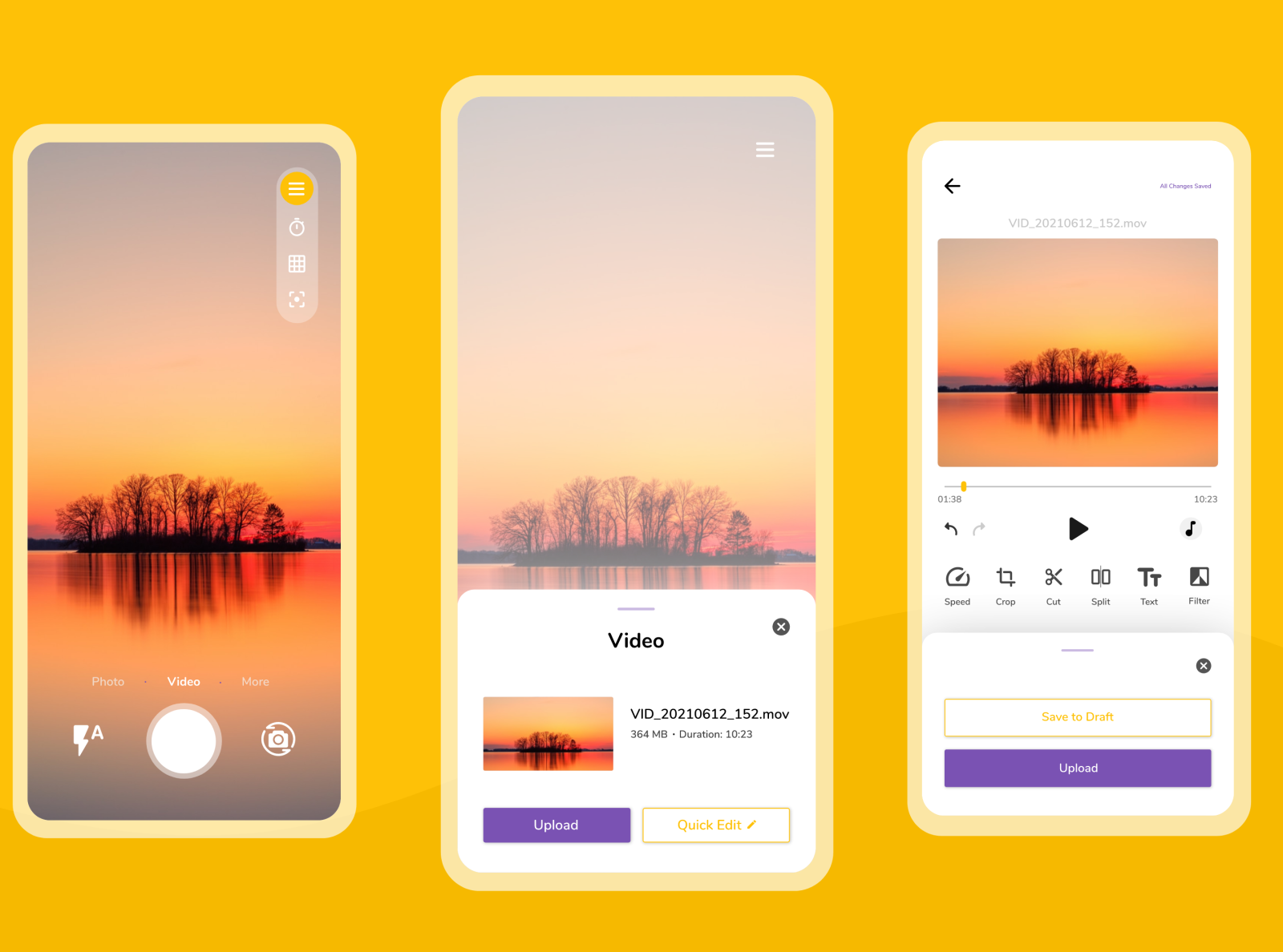 Quick Video Editing App for Fast Uploading to any Social Media by ...