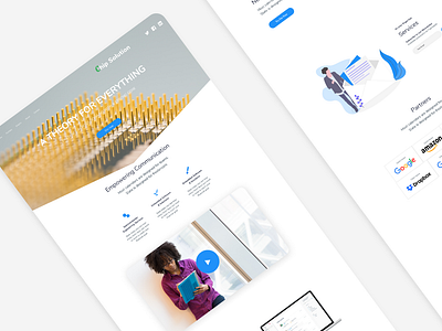 A Microprocessor Chip website concept by Abhi patil on Dribbble