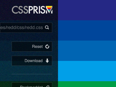 CSS Prism experimentation by Ryan Berg on Dribbble