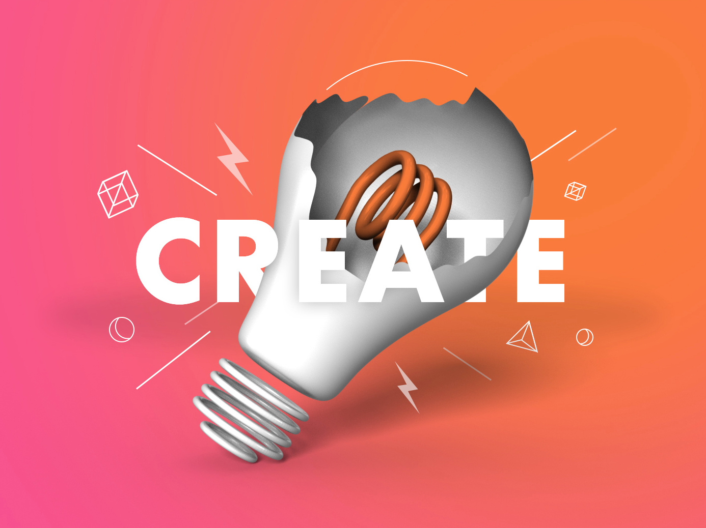 CREATE by Liam Roughley on Dribbble