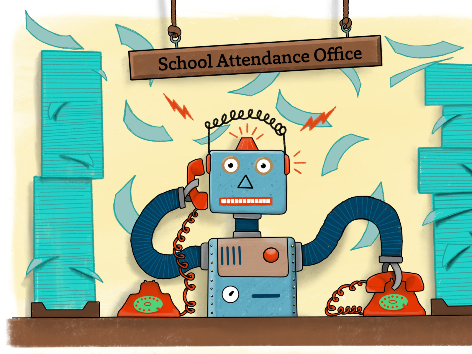 robocalls by Mark Thoburn on Dribbble