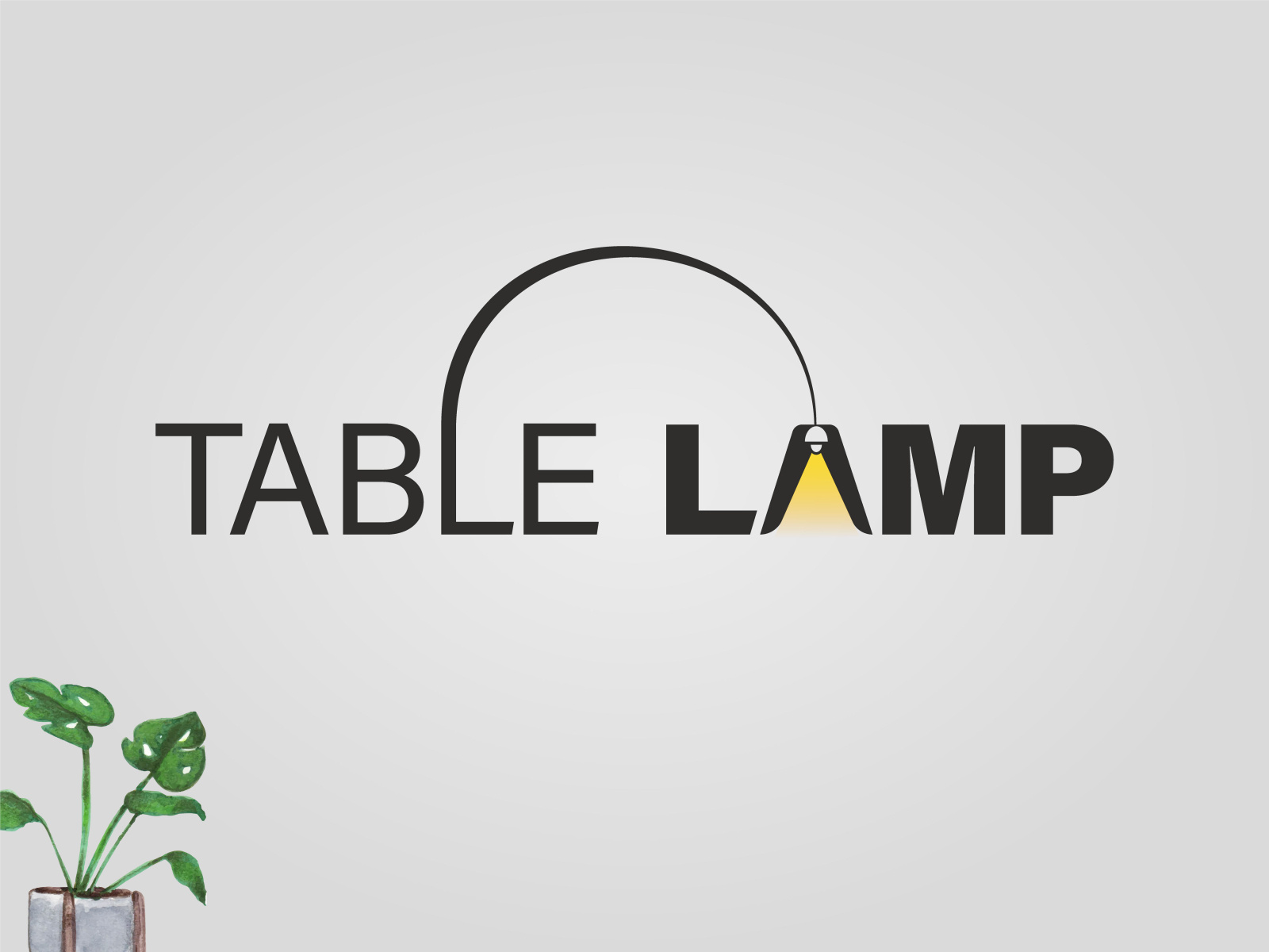 Table Lamp | Logo Design | Robiulix by Md Robiul Islam on Dribbble