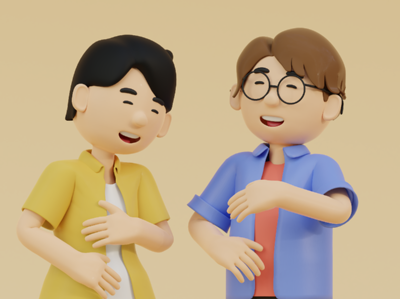 Happy Life 3D Character by Glovory Design for Glovory on Dribbble