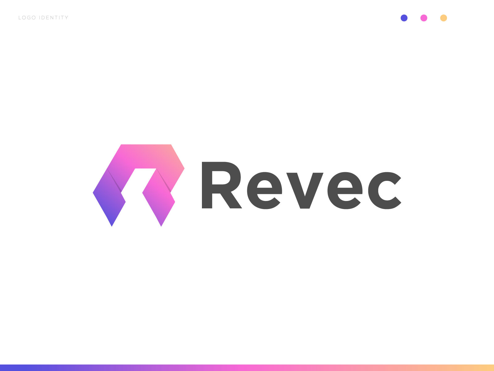 Revec Modern logo - Logo design - Logo by Motaleb Hossain for ...