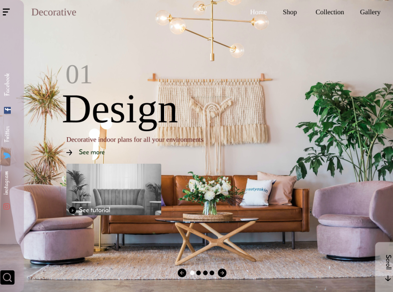 Decorative - UI / UX by Varun H on Dribbble