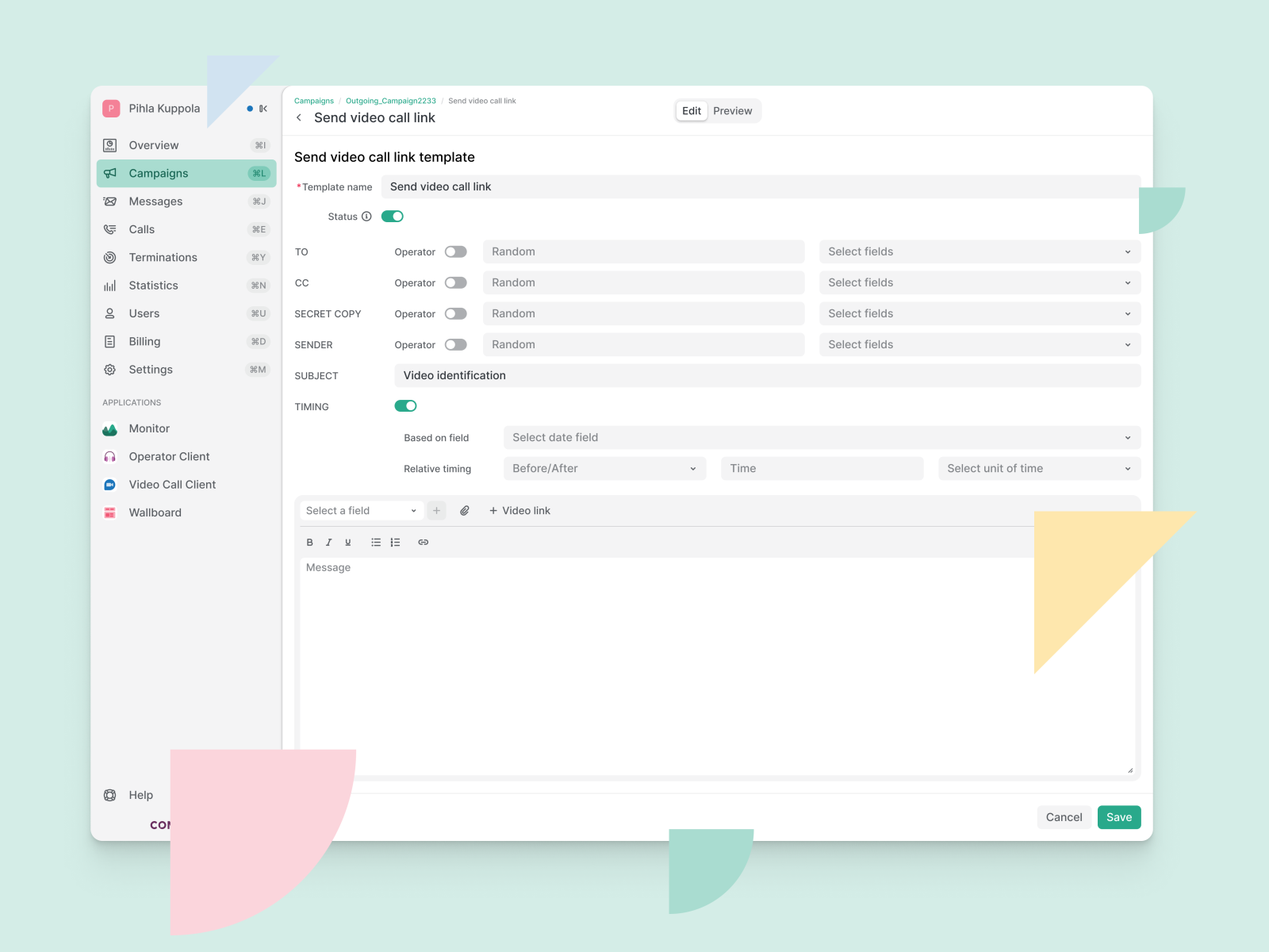 Edit email template by bozor.io on Dribbble