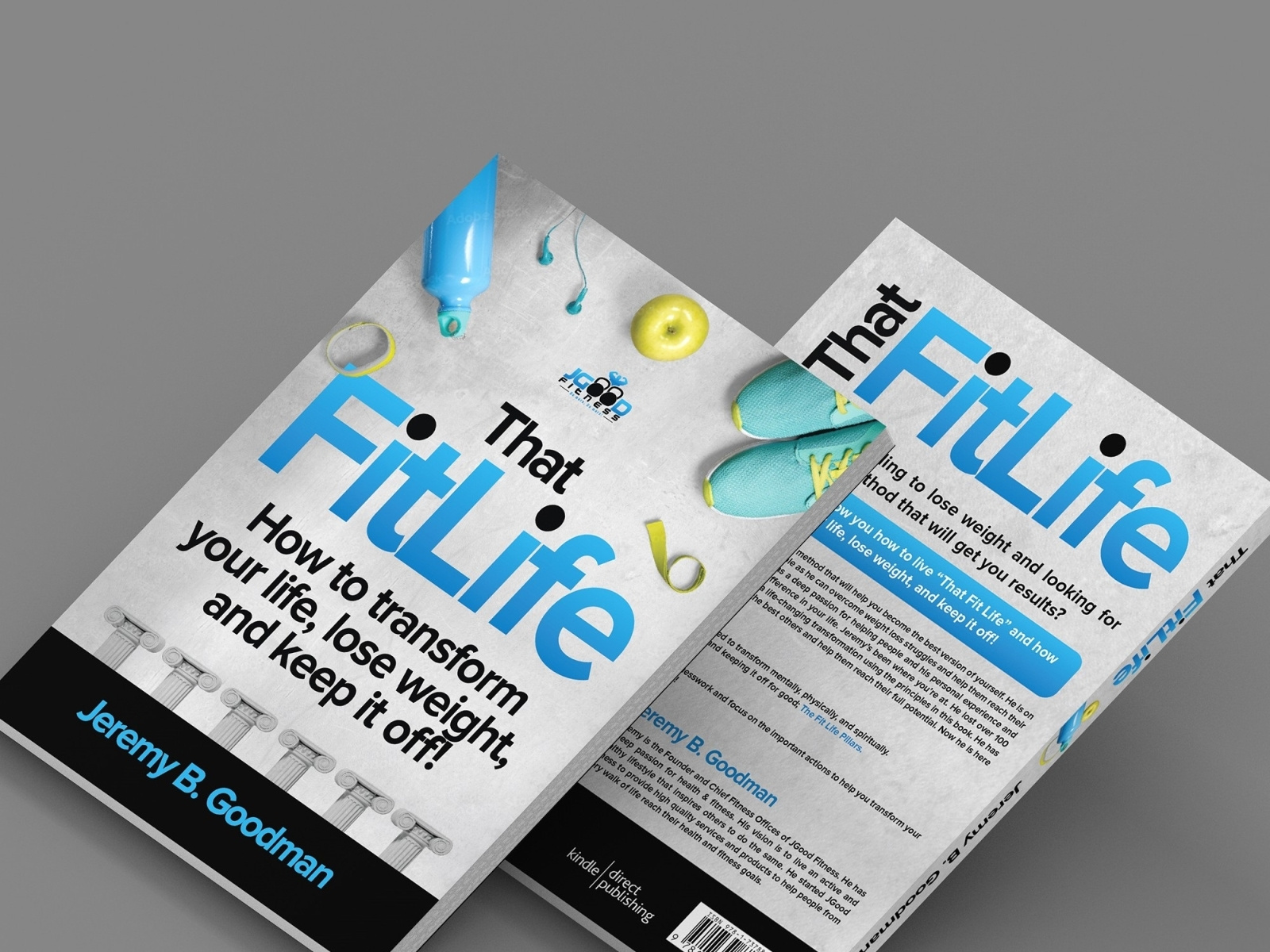 Fitness Book Cover by M. Hadi (Achiver) on Dribbble