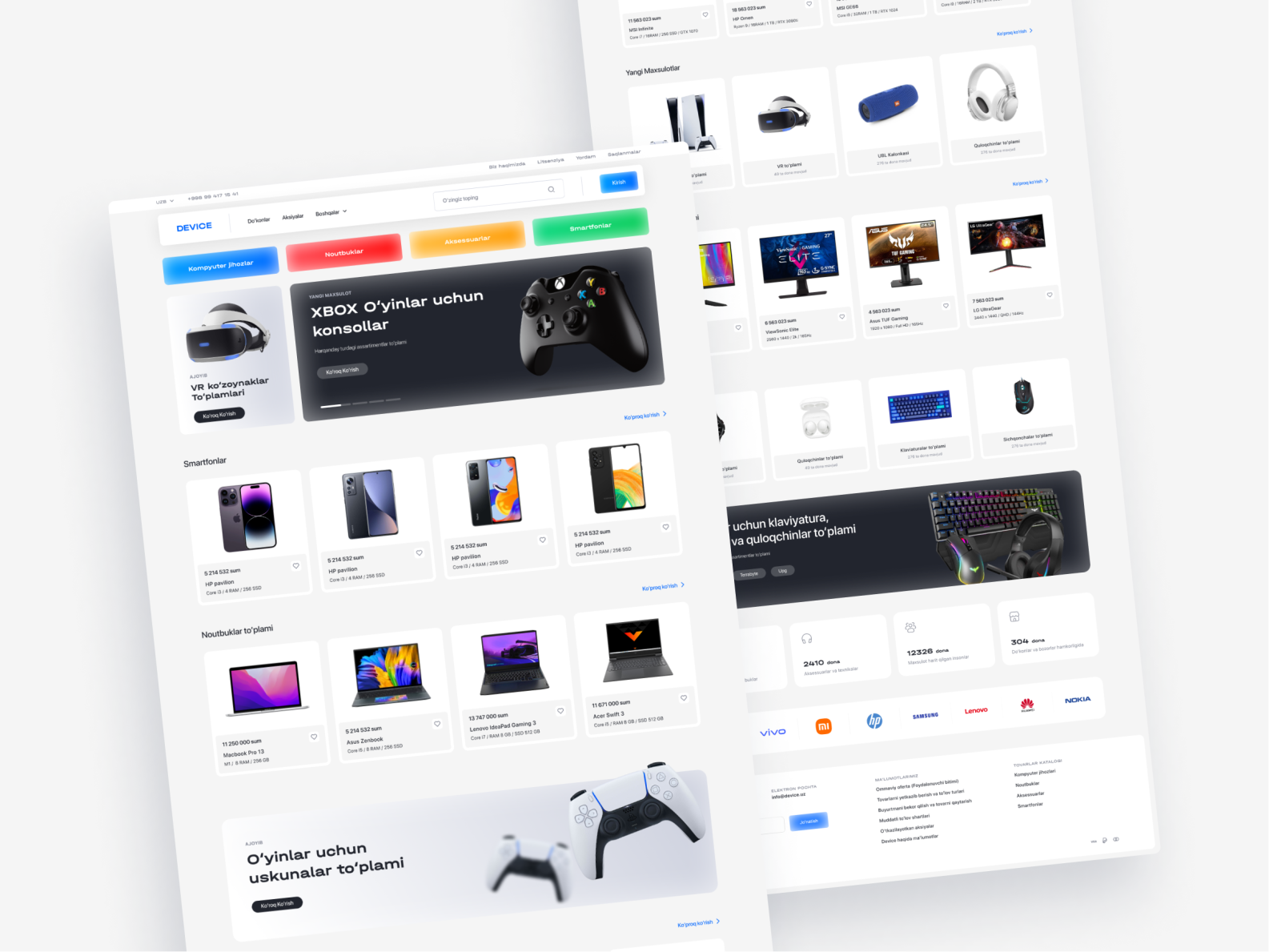 Device by Bakhtjon on Dribbble