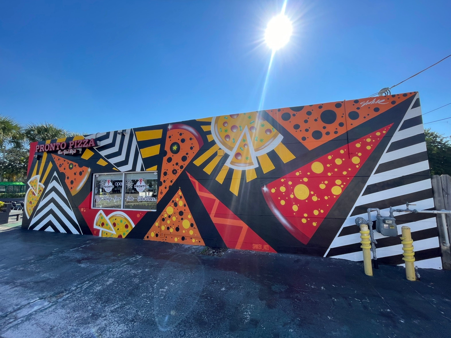 Shoker Art1 Mural at Dania Beach by Shoker Art1 on Dribbble