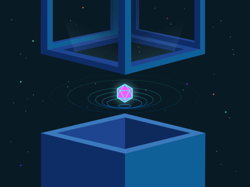 Shooting star box by Oh Namkyung on Dribbble