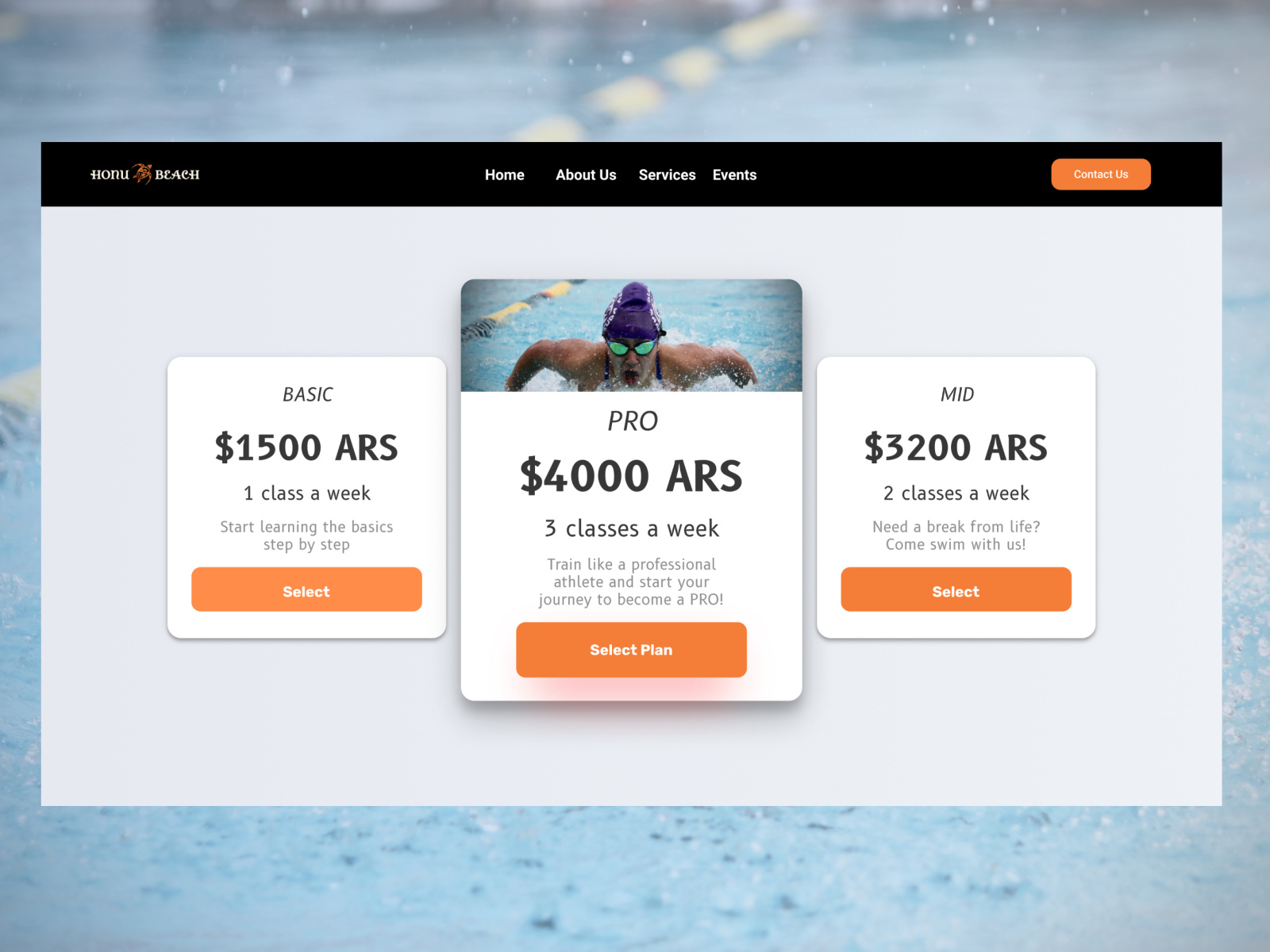 Pricing - Service Design Club's UI Marathon (Challenge 8) by Matias ...