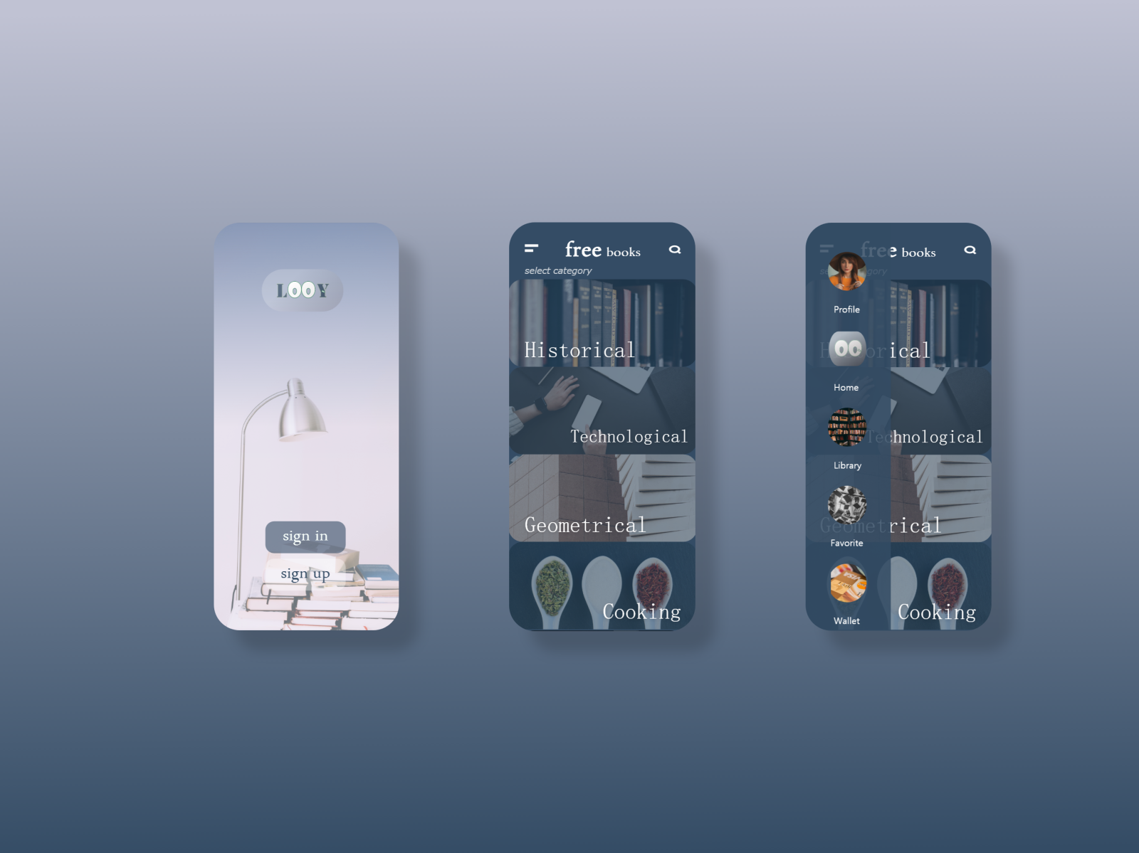 book store App design by Islam Essam on Dribbble