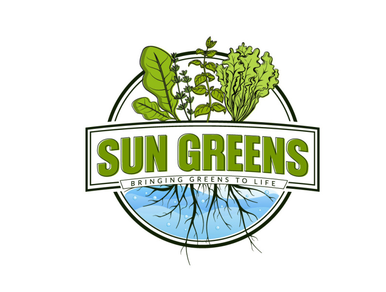 Sun Green Logo by Orooj Fatima on Dribbble