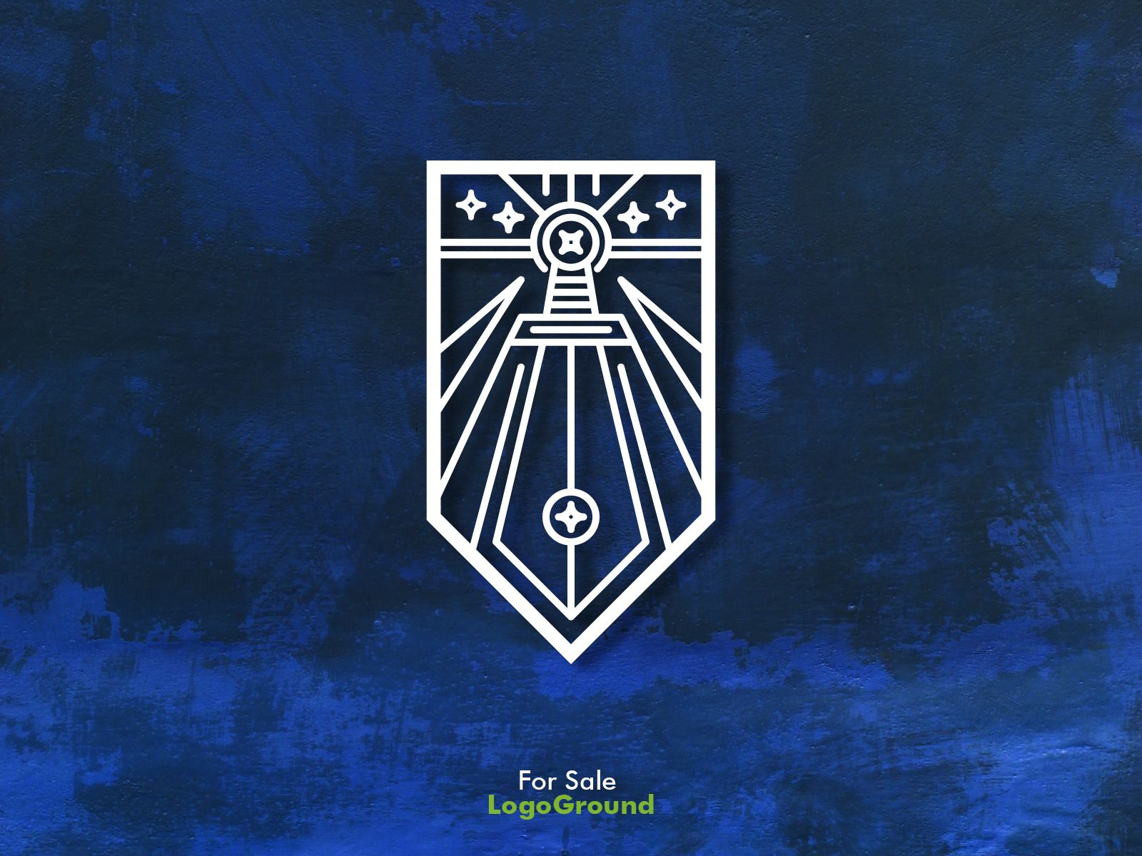 Sword Emblem Logo by Didhi Y. Ari on Dribbble