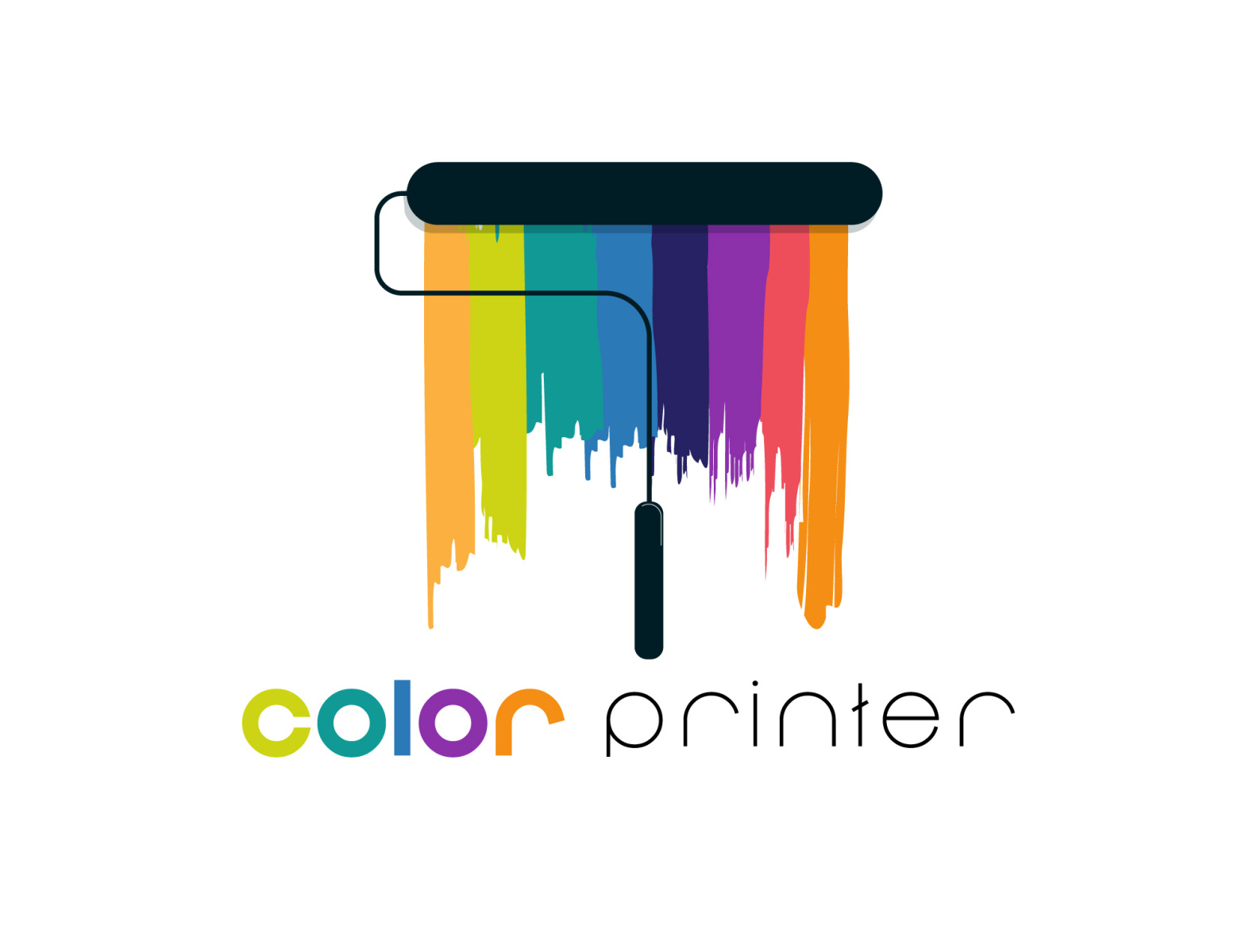 Dribbble - Color-Print-logo.jpg by Mainuddin Mahin
