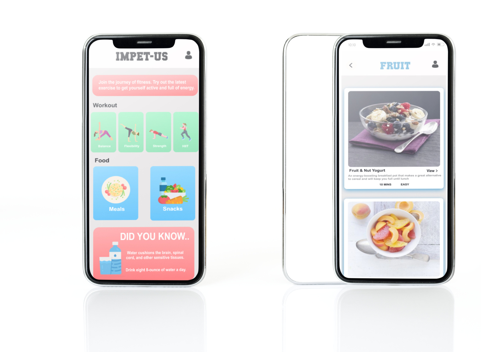 IMPET-US Fitness App by Ariel Elegunde on Dribbble