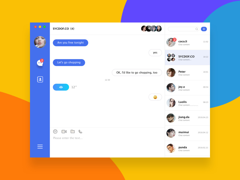 Chat App - Prototypr | Prototyping