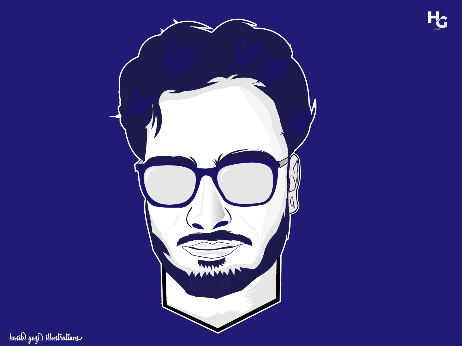 MAscot Vector Avatar by Mohammed Hasib on Dribbble
