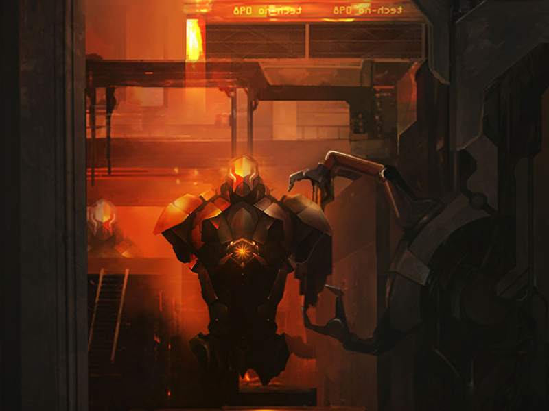 Factory by extrin6 on Dribbble