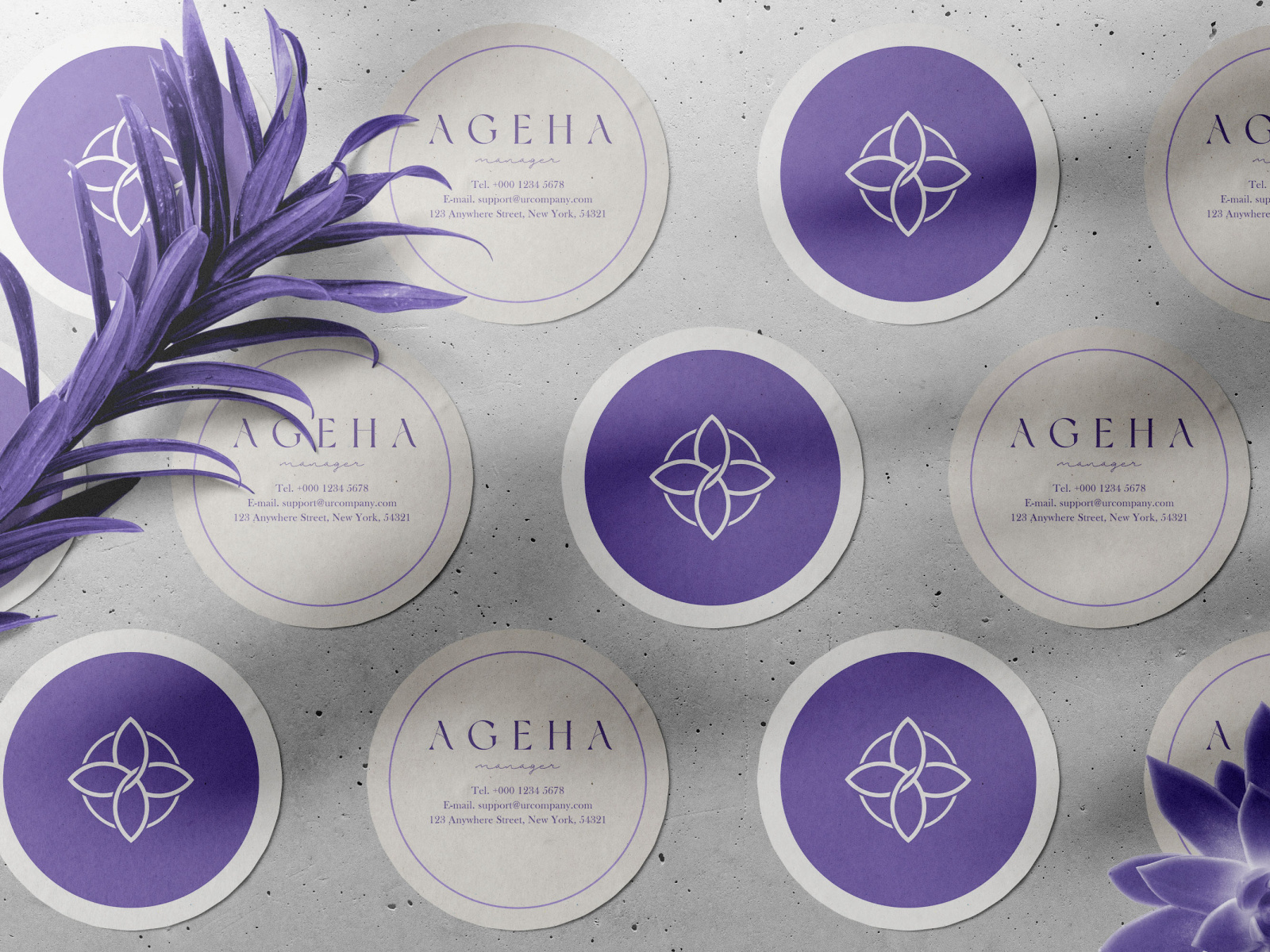 AGEHA BRANDING by Minnv.design on Dribbble
