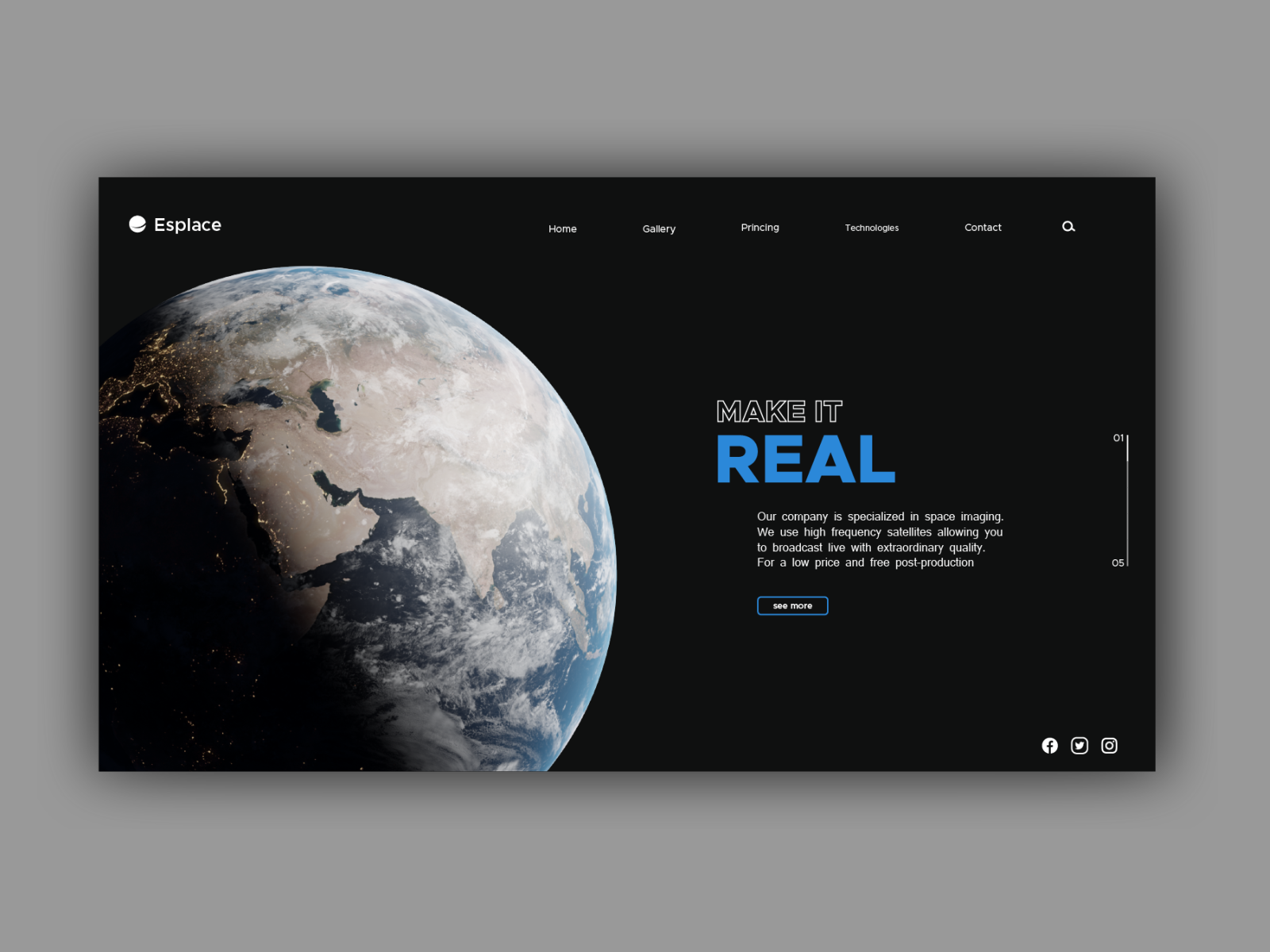 Make it Real - Webdesign by Slint on Dribbble