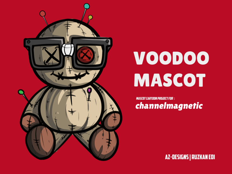 Voodoo mascot by azemote on Dribbble