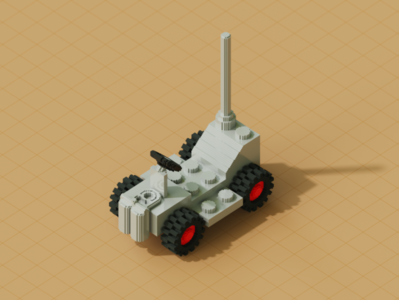Lego Classic Space - 886 Space Buggy by ReSampled on Dribbble