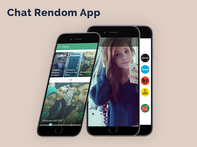 Chat Rendom App by Mukul Gopaliya on Dribbble