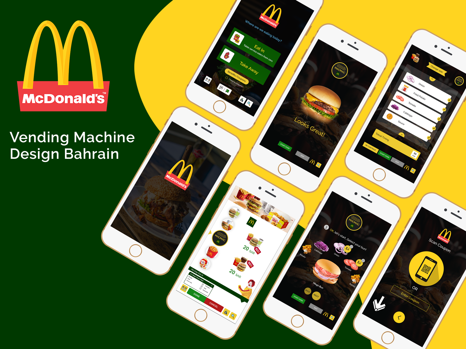 McDonald App by Interestbud Solutions Pvt. Ltd. on Dribbble