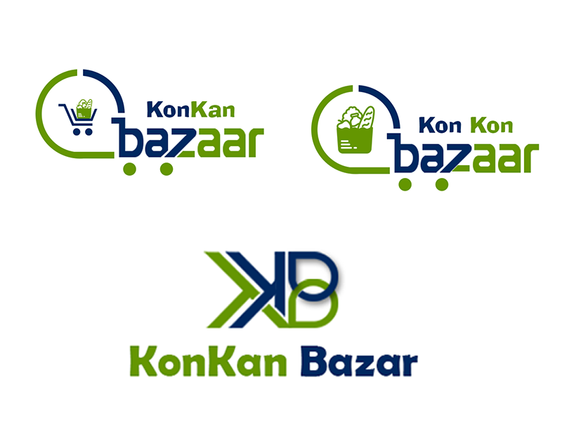 konkan Bazar Logo by Mukul Gopaliya on Dribbble