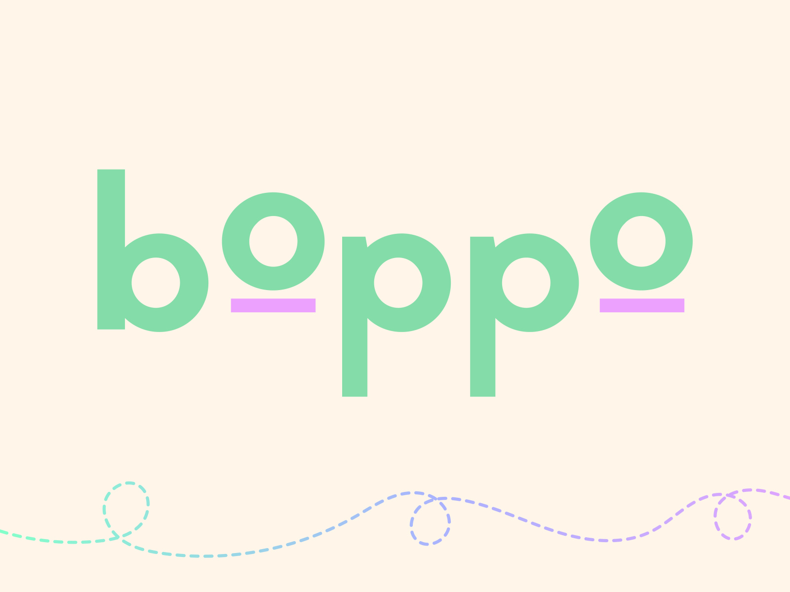 Boppo Logo by Northstream Design Co on Dribbble
