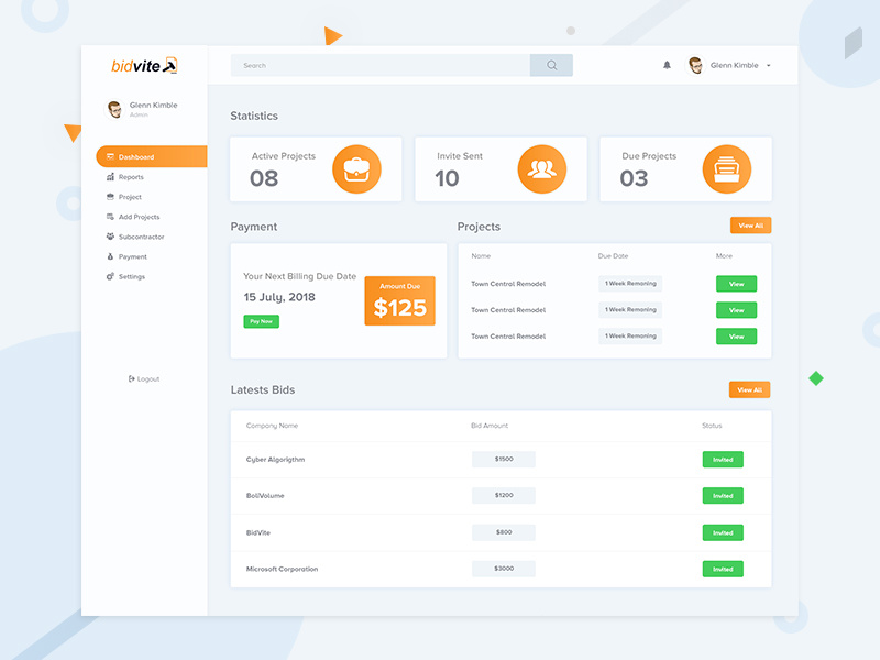 60+ Dashboards, admin panels & analytics design inspiration | Muzli ...