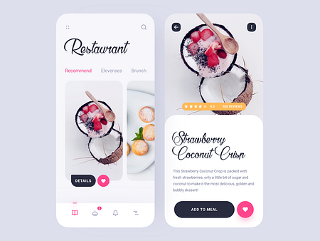 Restaurant Menu by Alex Arutuynov 🤘 on Dribbble