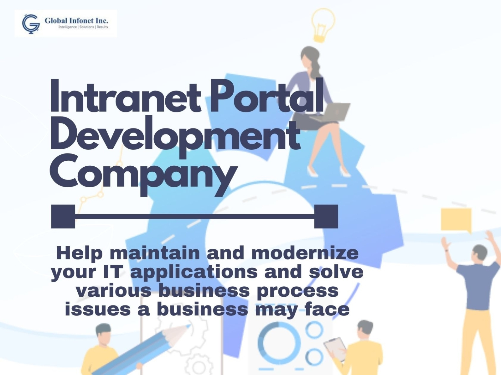 Intranet Portal Development Company by Nancy R. Vinci on Dribbble