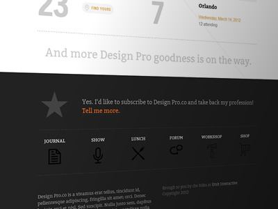 Design Pro 1 by Andy Rutledge on Dribbble