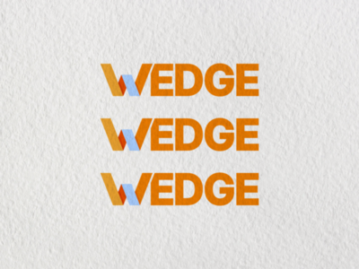 Wedge Logo Redesign by Jessica Hewitt on Dribbble