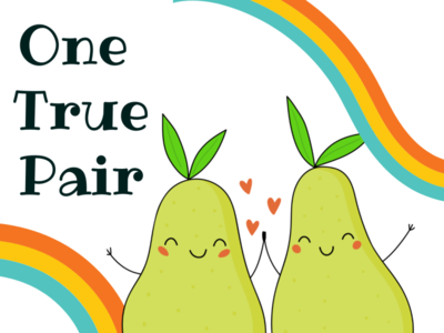 One True Pair Podcast Cover Art by Rachel May on Dribbble