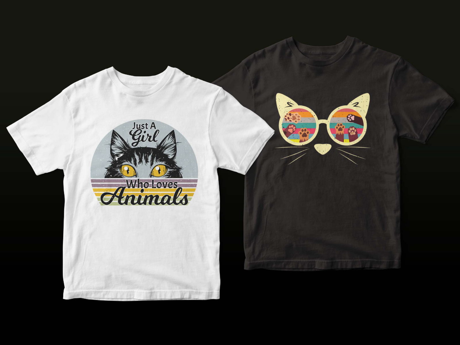 Cat T-shirt Designs | Cat Shirt Design | Cat Tee | Cat T-shirts by ...