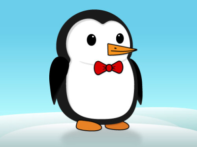 Fancy Little Penguin by Jennifer Murberg on Dribbble