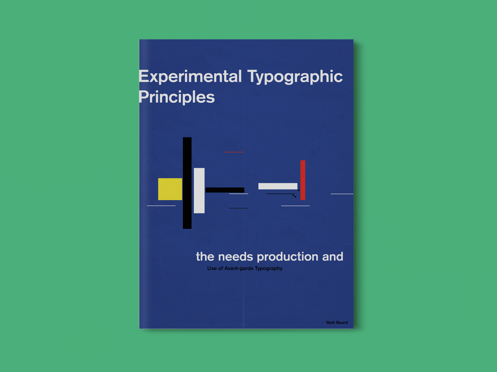 Dissertation: Experimental Typographic Principles by Matt Beard on Dribbble