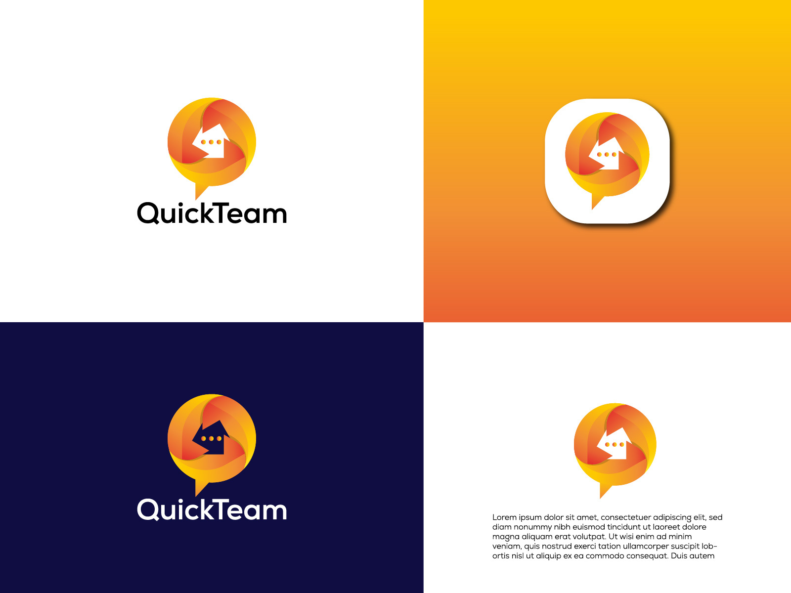 Q Letter Modern Logo Design by Designer Nishad | Logo Designer on Dribbble