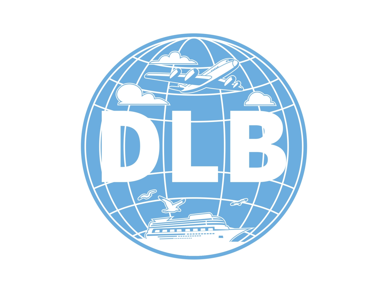 DLB Travel Agent Logo by Andi Trisia on Dribbble