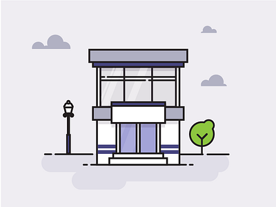 Vector Building 03 by Joseph Jr on Dribbble