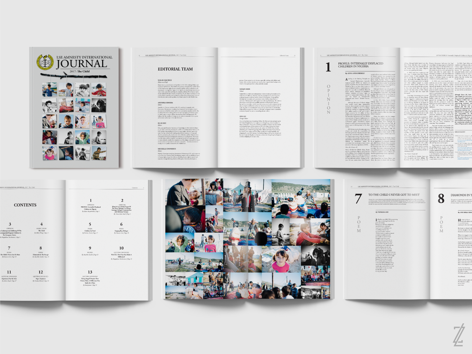 LSE Amnesty International | Editorial Layout by Zoe Liu on Dribbble